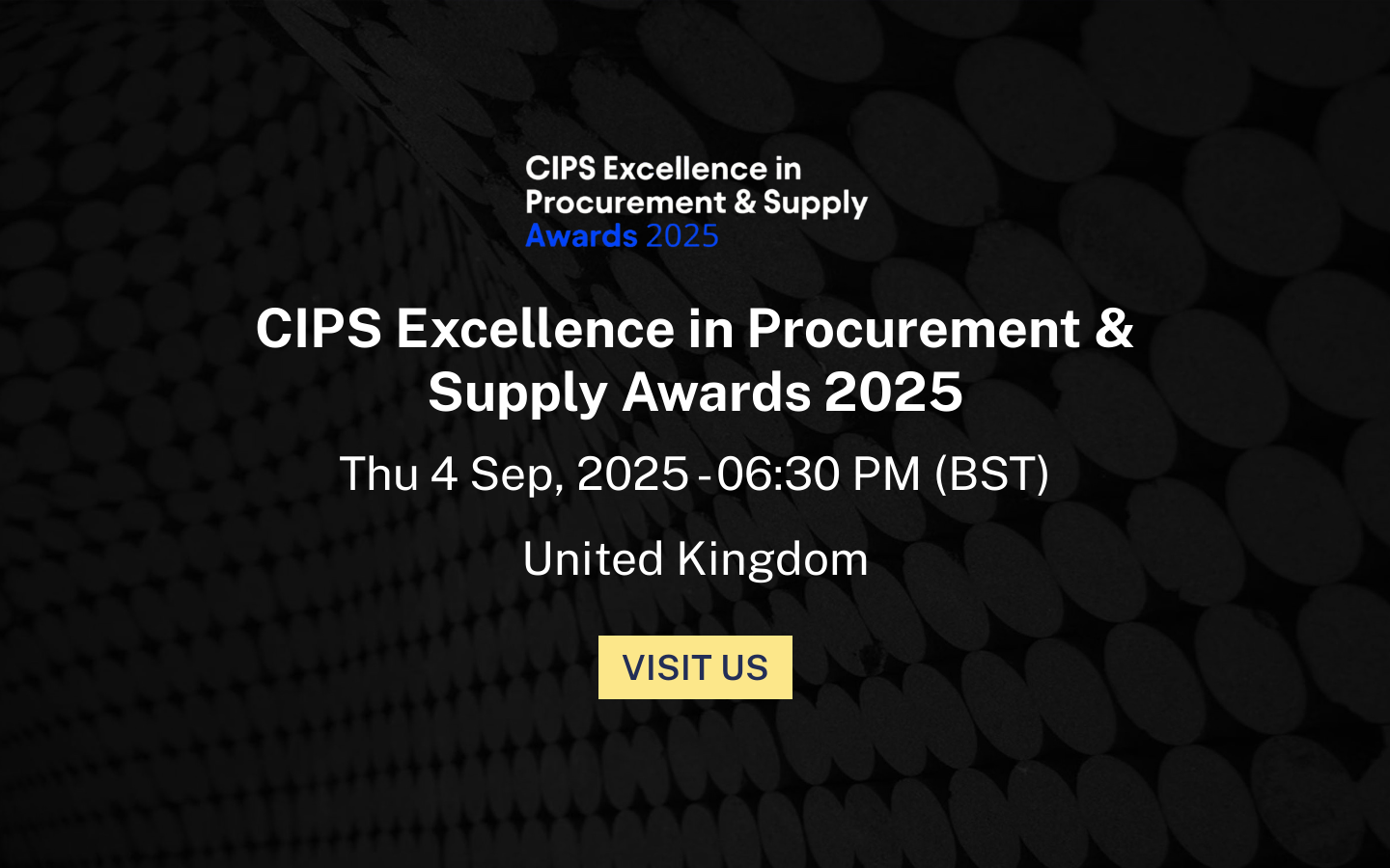 CIPS Excellence in Procurement & Supply Awards 2025