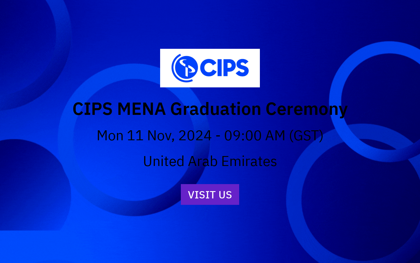 CIPS MENA Graduation Ceremony