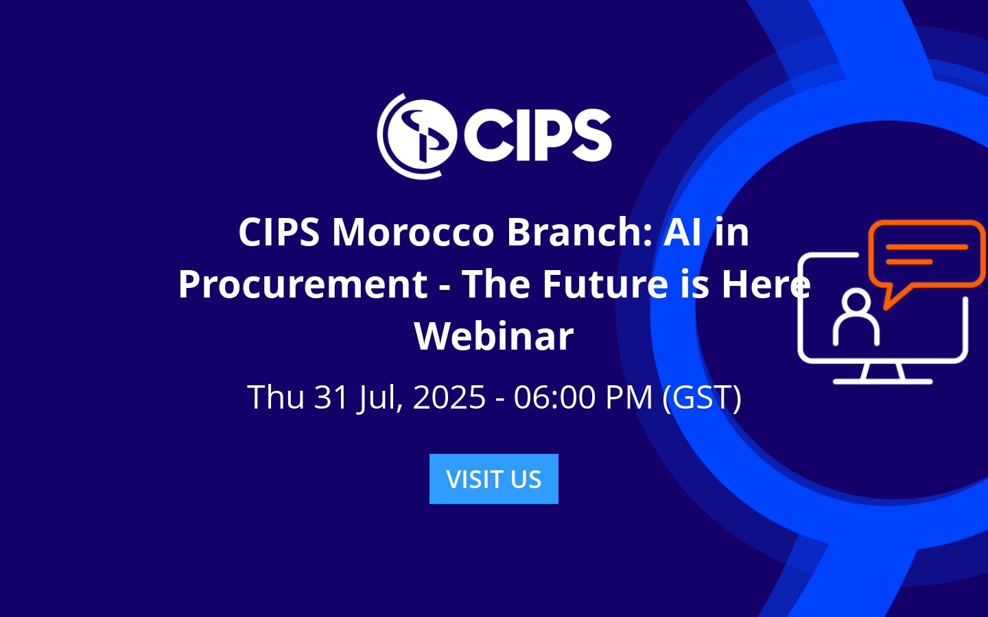 CIPS Morocco Branch: AI in Procurement - The Future is Here Webinar