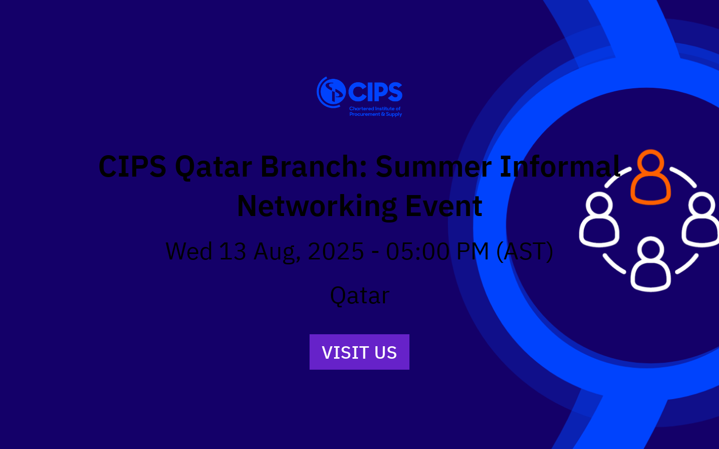 CIPS Qatar Branch: Summer Informal Networking Event