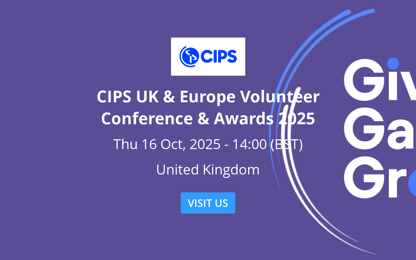 CIPS UK & Europe Volunteer Conference & Awards 2025