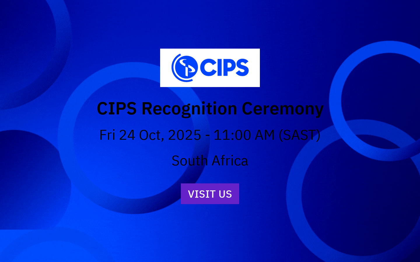 CIPS Recognition Ceremony